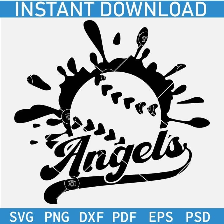 Indians baseball Ball splash SVG, Cleveland Indians Baseball SVG ...