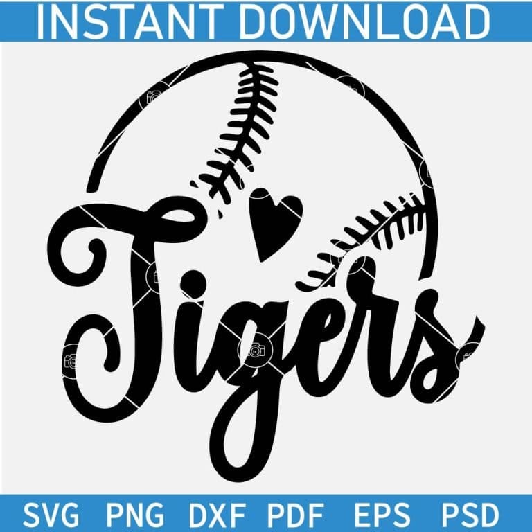 Warriors Half Baseball ball SVG, Warriors baseball ball Heart Symbol SVG