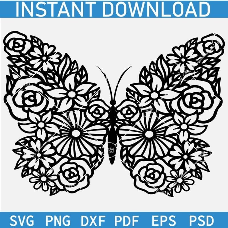 Transparent Butterfly Icon SVG, Butterfly spreading wings SVG ...