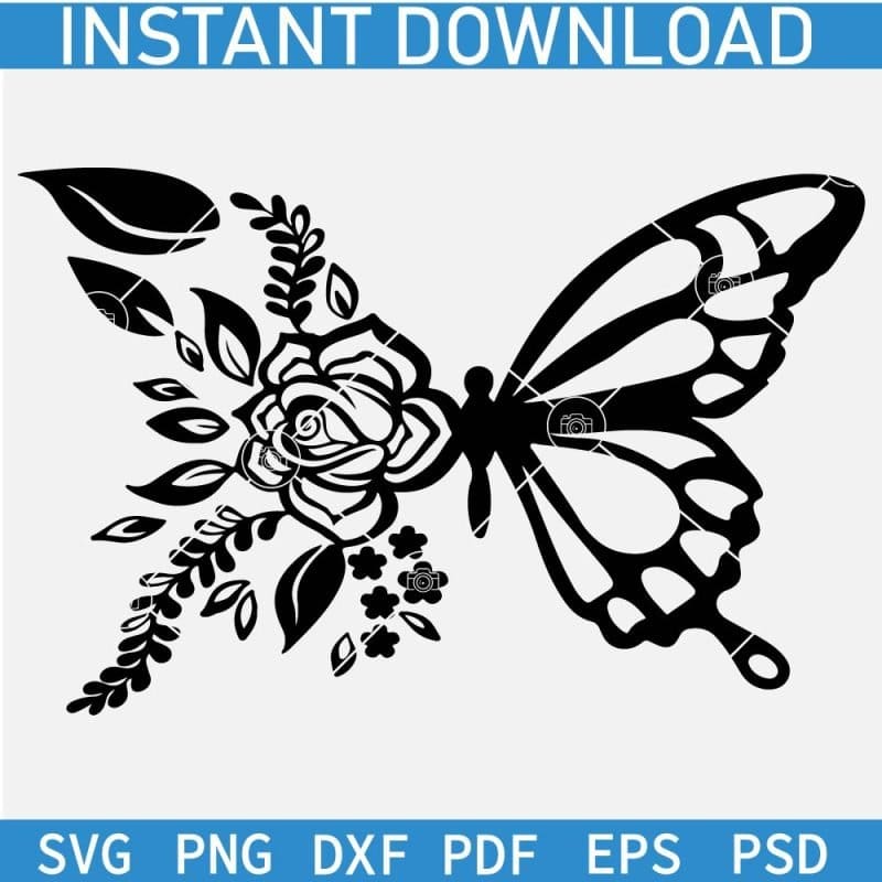 Transparent Butterfly Icon SVG, Butterfly spreading wings SVG ...