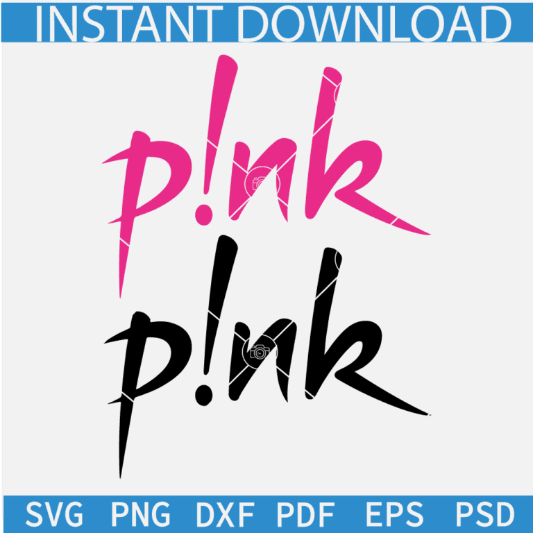 P!nk Summer Carnival SVG, Summer Carnival 2023 Tour SVG, Pink Singer SVG