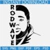 Rod Wave Rapper Face Monogram SVG, Vintage Rod Wave SVG, Rod Wave ...