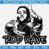 Rod Wave Rapping SVG, Rod Wave Nostalgia SVG, Rod Wave Singer SVG PNG ...