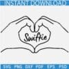 Swiftie Heart Symbol Hands SVG PNG, Swiftie ASL Heart SVG, Swiftie ...