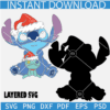 Christmas stitch SVG, Santa Stich SVG, Santa Claus Gingerbread Man SVG